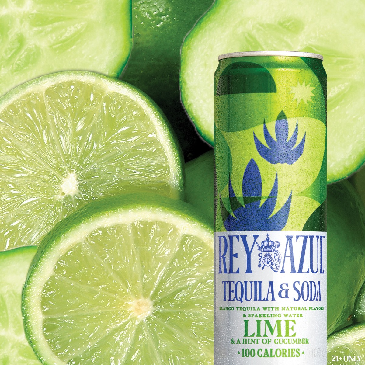 REY AZUL TEQUILA AND SODA - Mancini Beverage